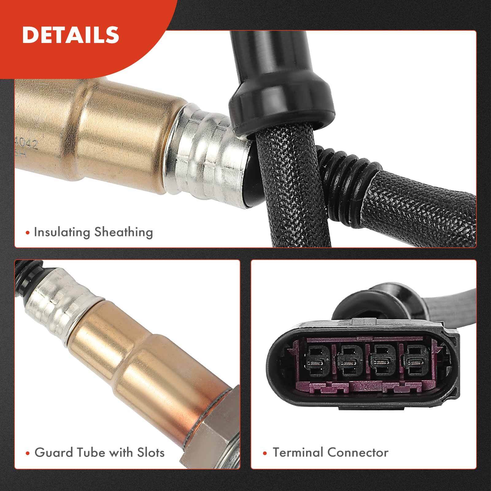 4x Upstream & Downstream O2 Oxygen Sensors for Volkswagen Beetle 2006 ...