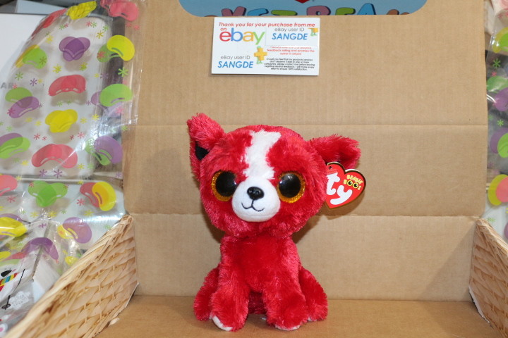 TY BEANIE BOOS TOMATO THE TY SHOW EXCLUSIVE DOG.6".2014.MWNMT.NICE GIFT ...