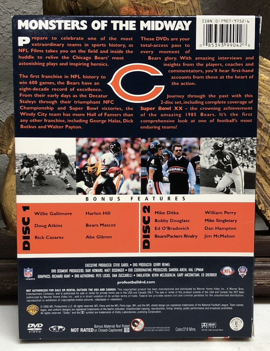 Chicago Bears Dvd