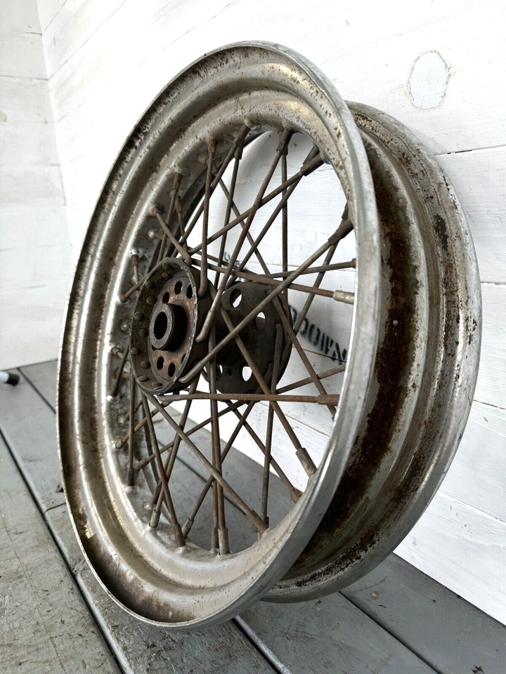 Harley 16" Mid Star Hub Wheel Shovelhead 1967 - 72 43006-62 Rim OEM ...