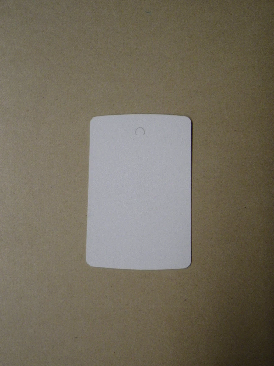 Blank Clothing Tags