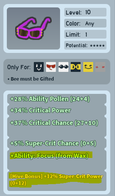 Beequips | Wax Services | Bee Swarm Simulator | BSS | Roblox | FAST ...