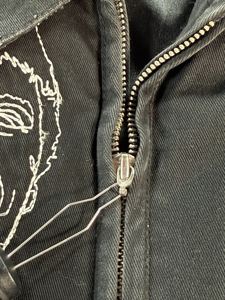 Vintage Scarface Jacket Mens 2XL Black Tony Montana 1983 Movie Graphic ...