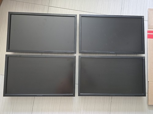 Lot Of 4 ViewSonic Full HD 1080p Monitor VG2239M-Led 22" LED DP DVI-D ...