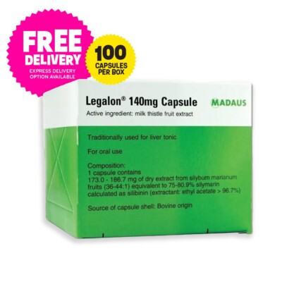 LEGALON 140mg By Madaus Germany Traditionally Used For Liver 100 ...