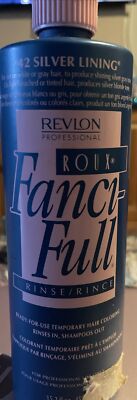 Revlon Roux Fanci-Full Rinse Temporary Hair Color Rinse-#42 Silver ...