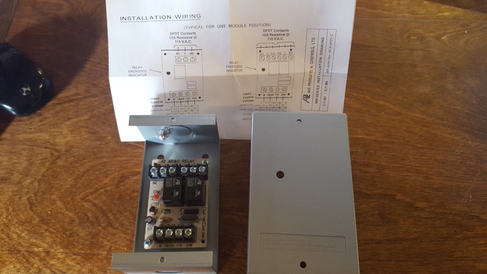 Air Poducts & Controls LTD.-MR-201/C Relay DPDT 2088-9010 | eBay