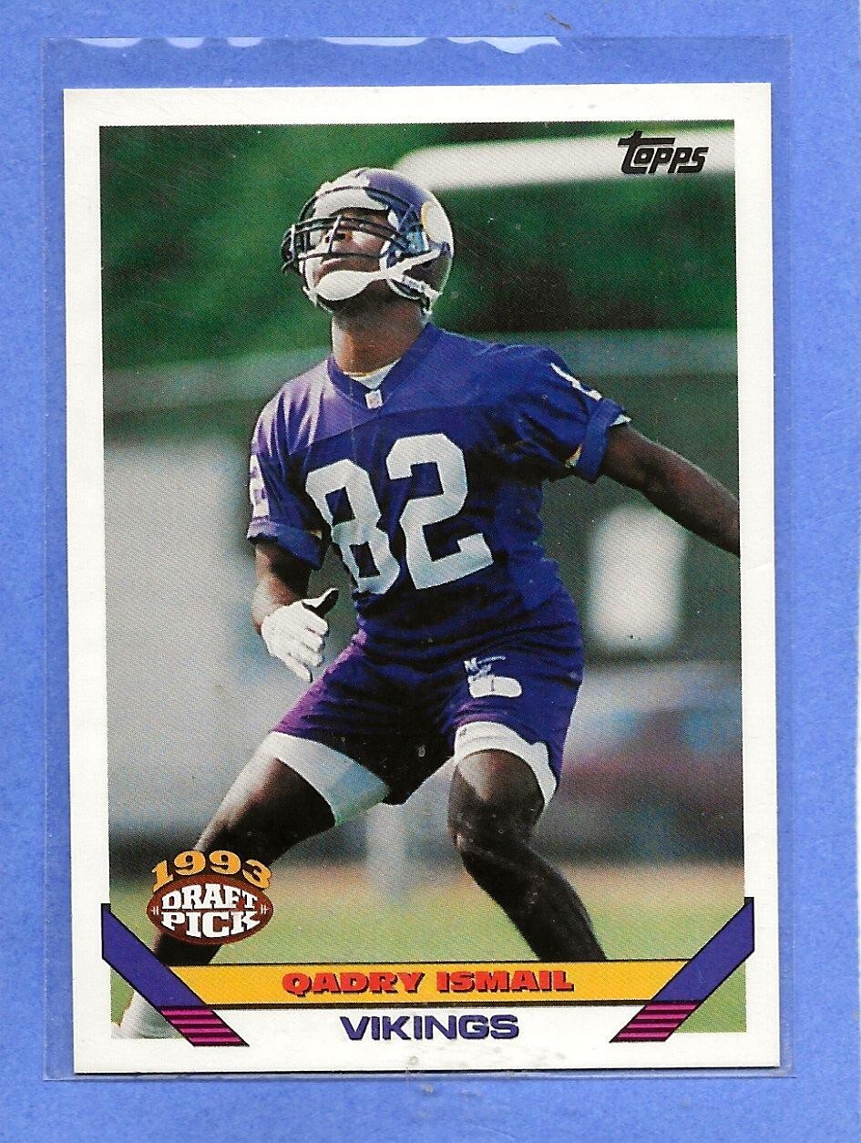 QADRY ISMAIL - 1993 Topps "R0ookie" - #448 - Vikings - Comb. Shipping ...