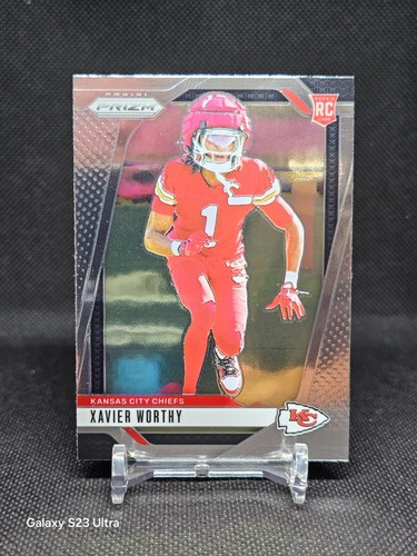 Xavier Worthy 2024 Panini Prizm Football Rookie Card #399 Kansas City ...
