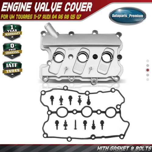 Right Engine Valve Cover w/ Gasket for Audi A4 Quattro A5 A6 Q5 Q7 VW ...