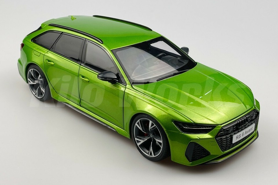 Kilo Works KengFai 1/18 Audi RS6 C8 Wagon Metal Diecast Model Car ...
