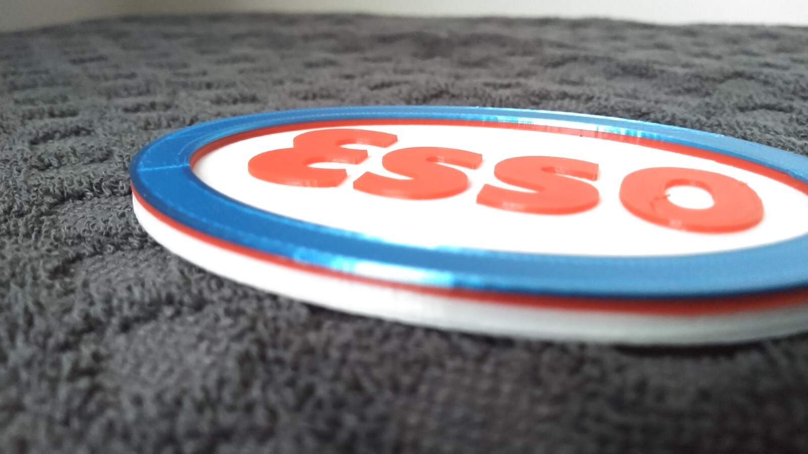 Esso Logo Kitchen Shop Magnet Gas and Oil Collectible Garage 3D ...
