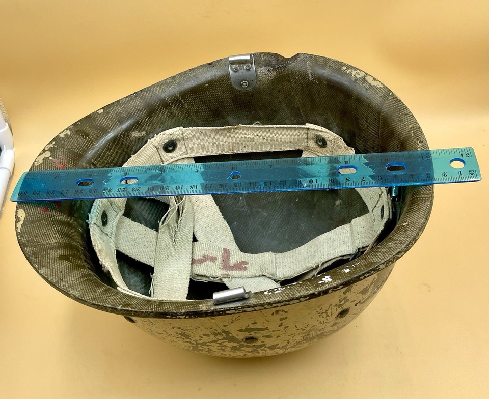 Iraqi Battle Damaged M80 Helmet Shell | eBay