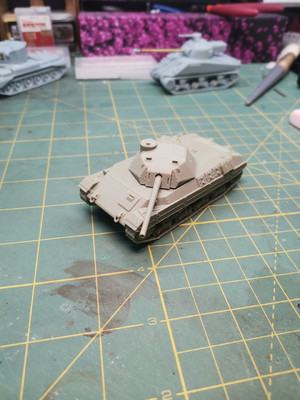 3D Printing Model 1/72 Italian Ansaldo - Fiat P43bis heavy tank Model ...