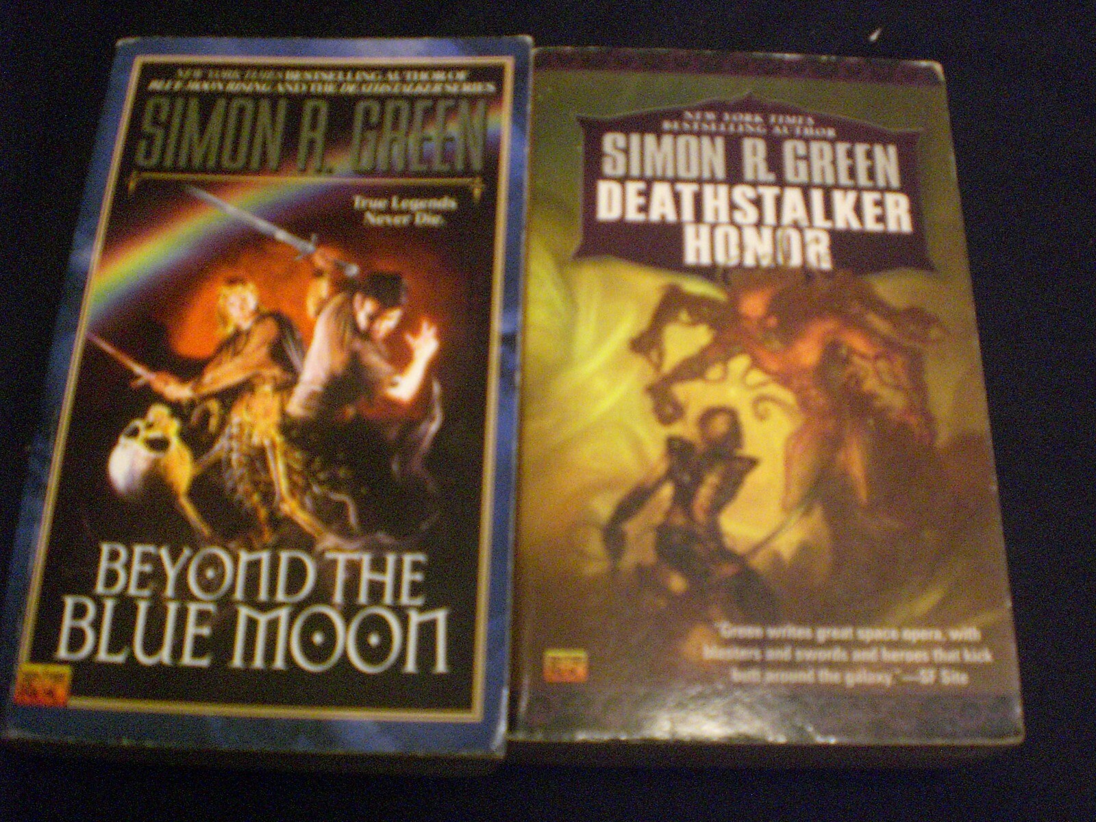 12 Simon R Green NIGHTSIDE Deathstalker GHOST FINDERS Secret Histories ...