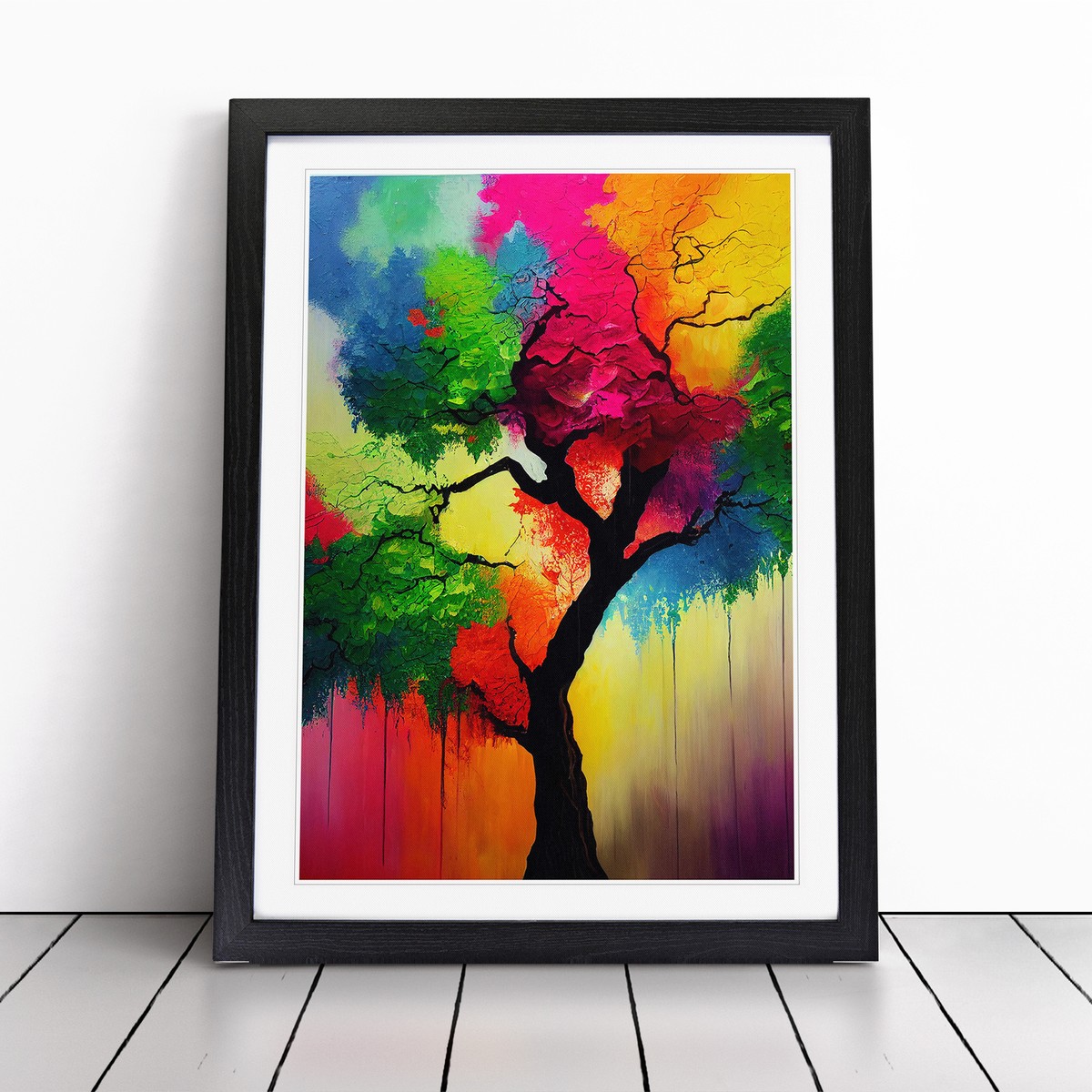 Modern Abstract Art Tree
