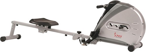 Rowing Machine Rower Ergometer with Digital Monitor, Inclined Slide ...