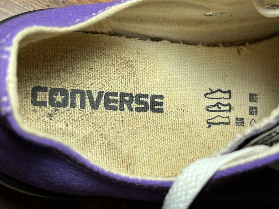 Converse™ Chuck Taylor All Star Low Top Violet 137837F Men: 5 Wo: 7 ...