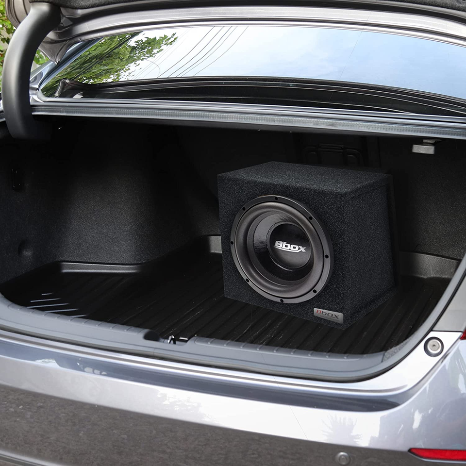 Single Sealed Car Subwoofer Enclosure 12 Inch Pro Audio Tuned Speaker Box MDF | eBay