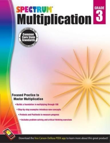 Multiplication Workbook, Grade 3 (Paperback) Spectrum (US IMPORT) | eBay