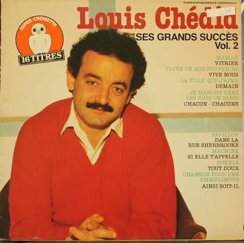 33 t LP 1984 (compilation) - Louis CHEDID - Grands succès Vol. 2 ...