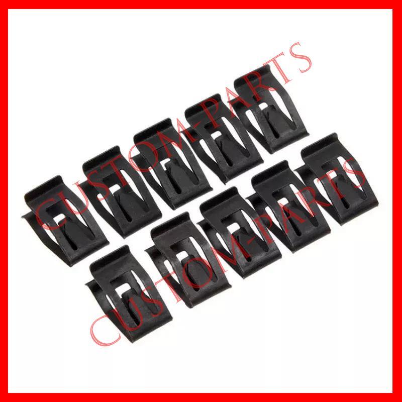 10 PCS Car Console-Instrument Panel Dash Dashboard Trim Metal Retainer ...