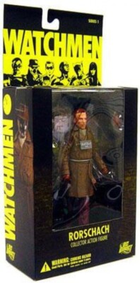 DC Comics Watchmen Movie Series 1 Rorschach Variant Unmasked Action Figure NEW | eBay