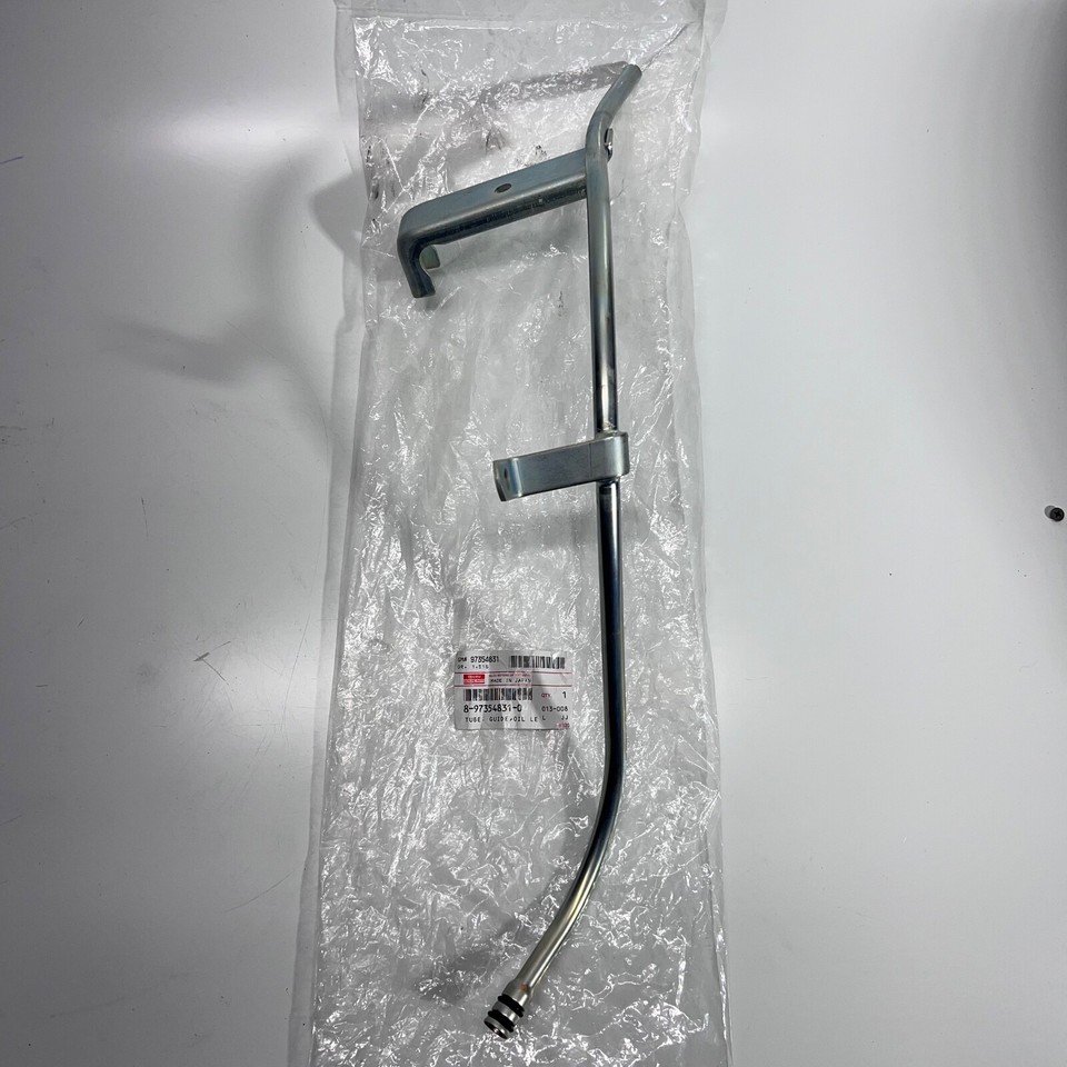 Tube Guide Oil Level Gauge Dipstick Genuine ISUZU NPR NQR 4HE1 4HK1 ...