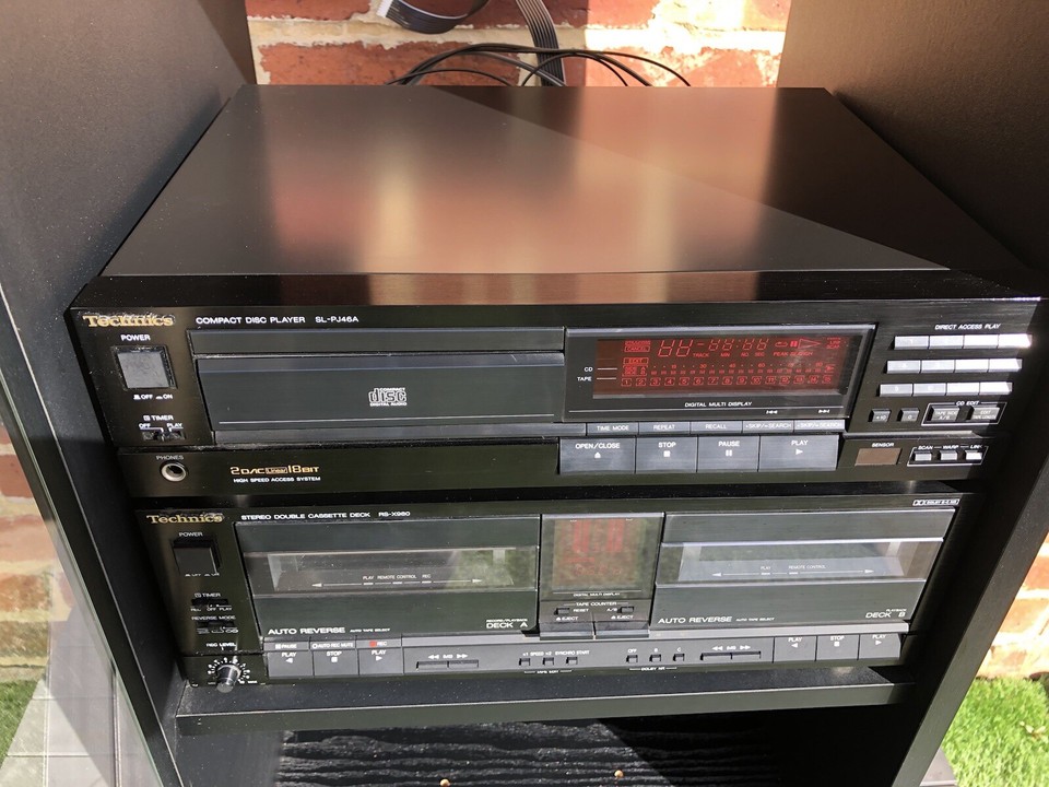Technics Hi-Fi Stereo Stack System with Speakers HiFi Separates | eBay UK