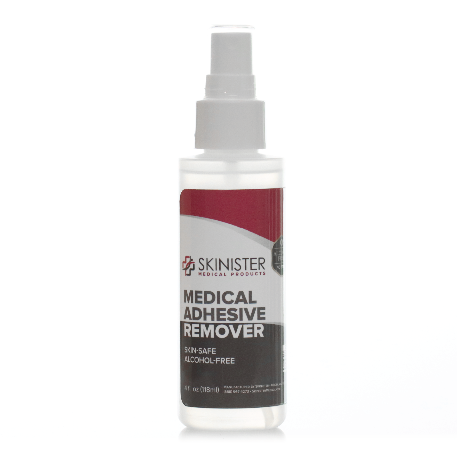 Skinister Prosthetic Medical Adhesive Remover (2-4oz) - Remove Silicone ...