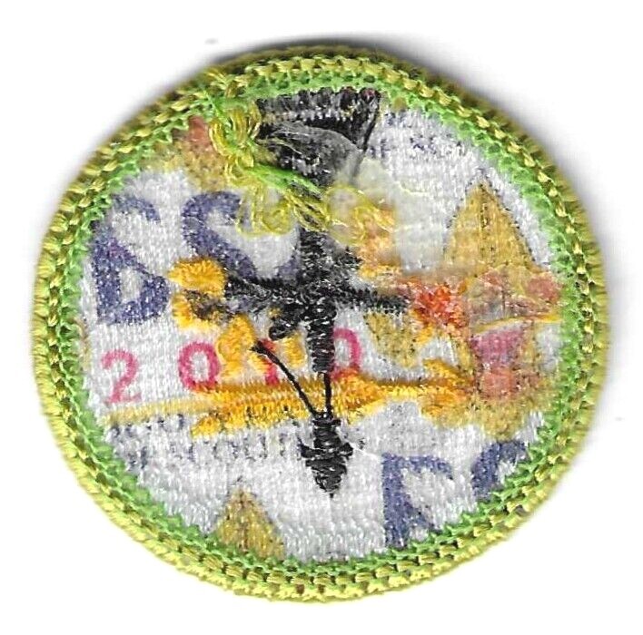 WEATHER MERIT BADGE CURRENT DESIGN MINT TYPE K BSA 100TH 2010 BACK | eBay