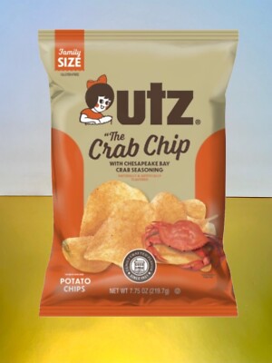〽️ New Exclusive UTZ Chesapeake Old Bay Maryland Crab Potato Chips 7.75 ...