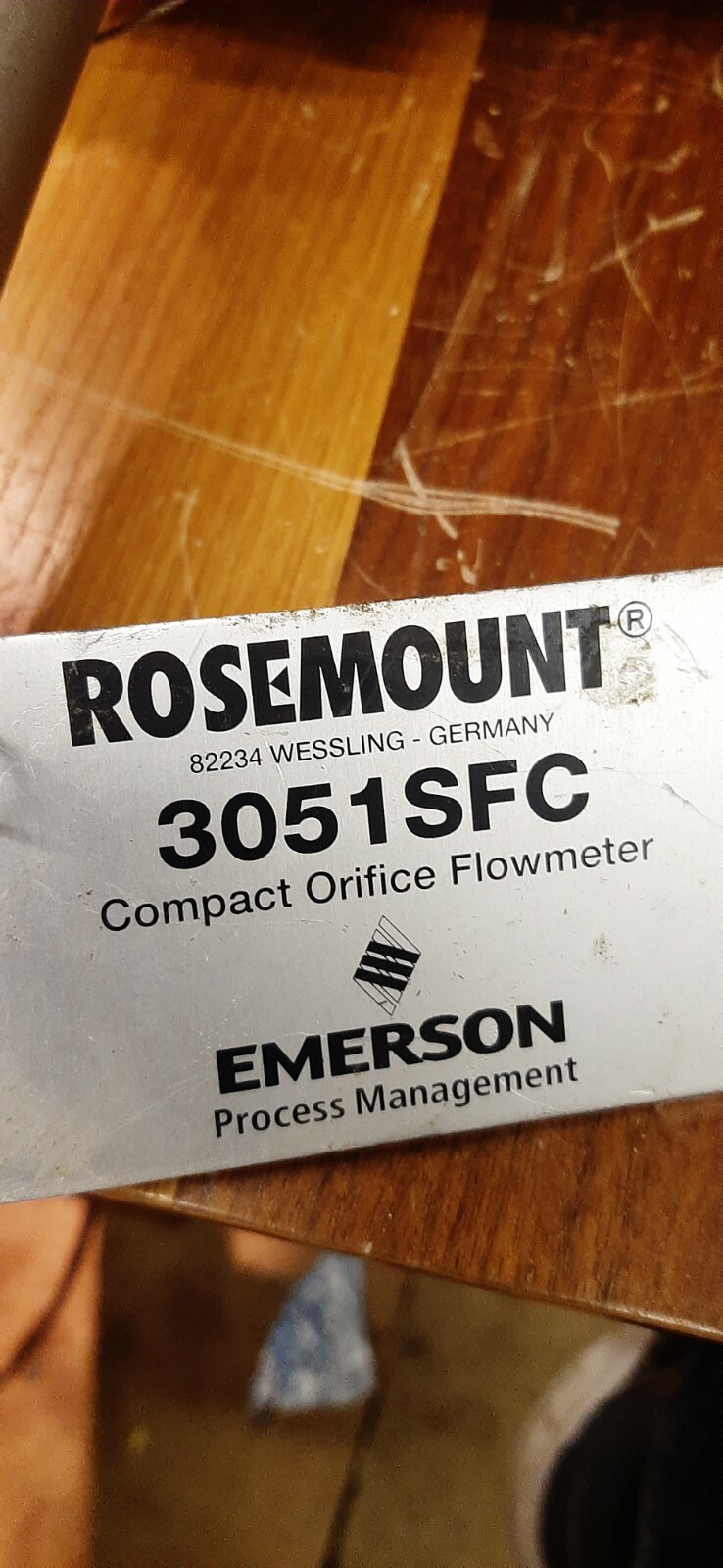 ROSEMOUNT 3051SFC COMPACT ORIFICE FLOWMETER | eBay