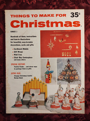 Things to MAKE for CHRISTMAS Magazine 1958 Mobile Gifts Wrapping ...