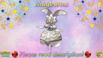 Magearna QR Code EVENT 6IV Pokémon Sword Shield Scarlet Violet HOME (💯 ...