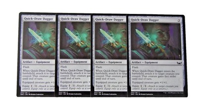 MTG SNC: X4 Quick-Draw Dagger (Artifact) Streets of New Capenna Regular ...