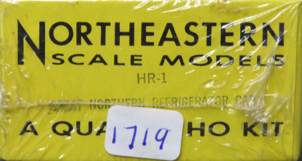 HO Northeastern Scale Models Great Northern Express Reefer Kit #1801 ...