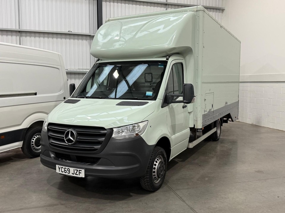 2019 MERCEDES SPRINTER 516 AUTOMATIC ENCLOSED CAR TRANSPORTER RECOVERY ...