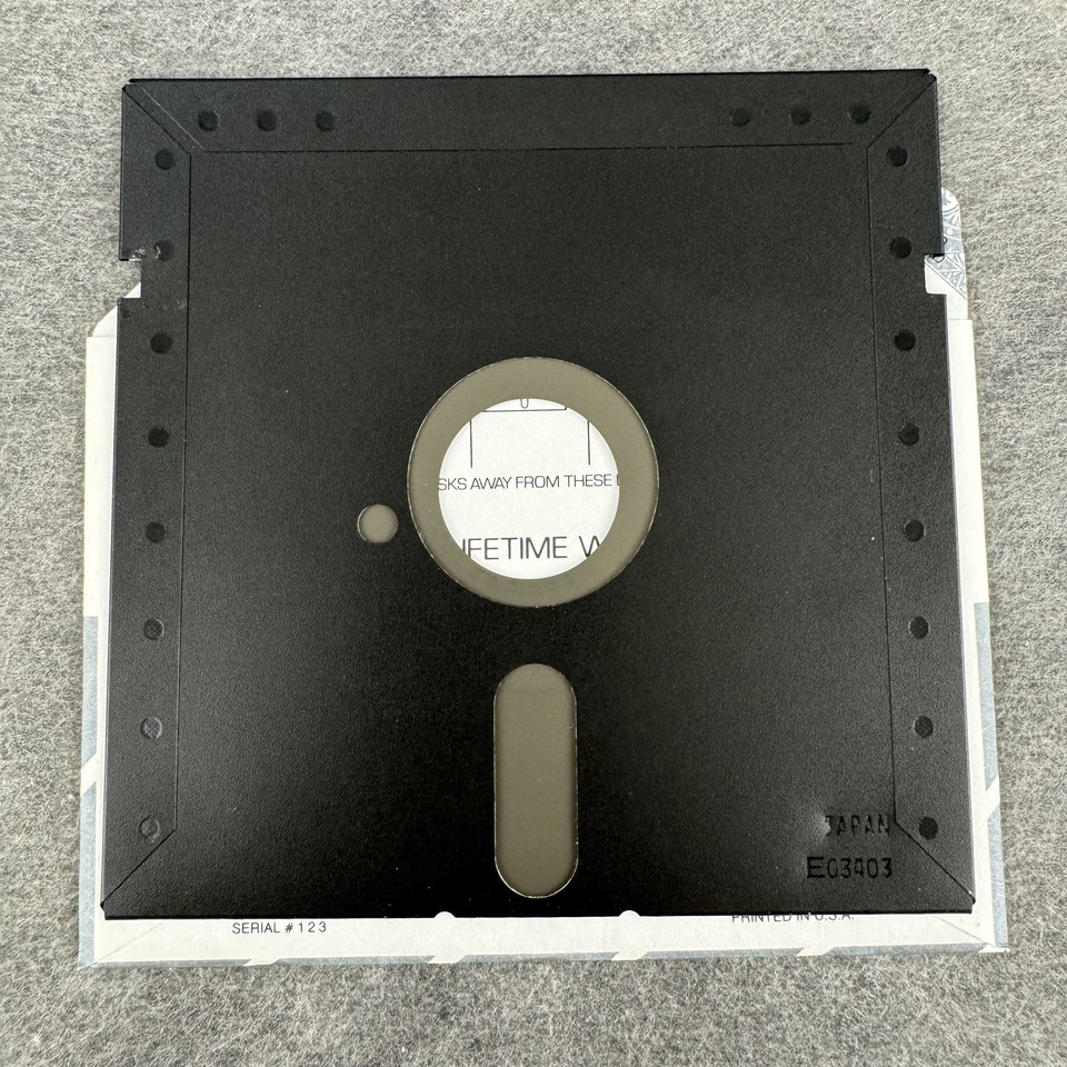 Vintage Computer Floppy Disk - Estate Find, Collector's Item, Untested ...
