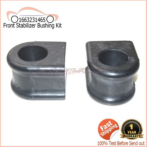 2Pcs 1663231465 Front Stabilizer Sway Bar Bushing For Mercedes Benz ...