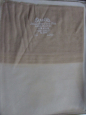 1PR VINTAGE ORELL RHT SHEER SHINY FLAT KNIT NYLON STOCKINGS SZ 11 1/2 ...