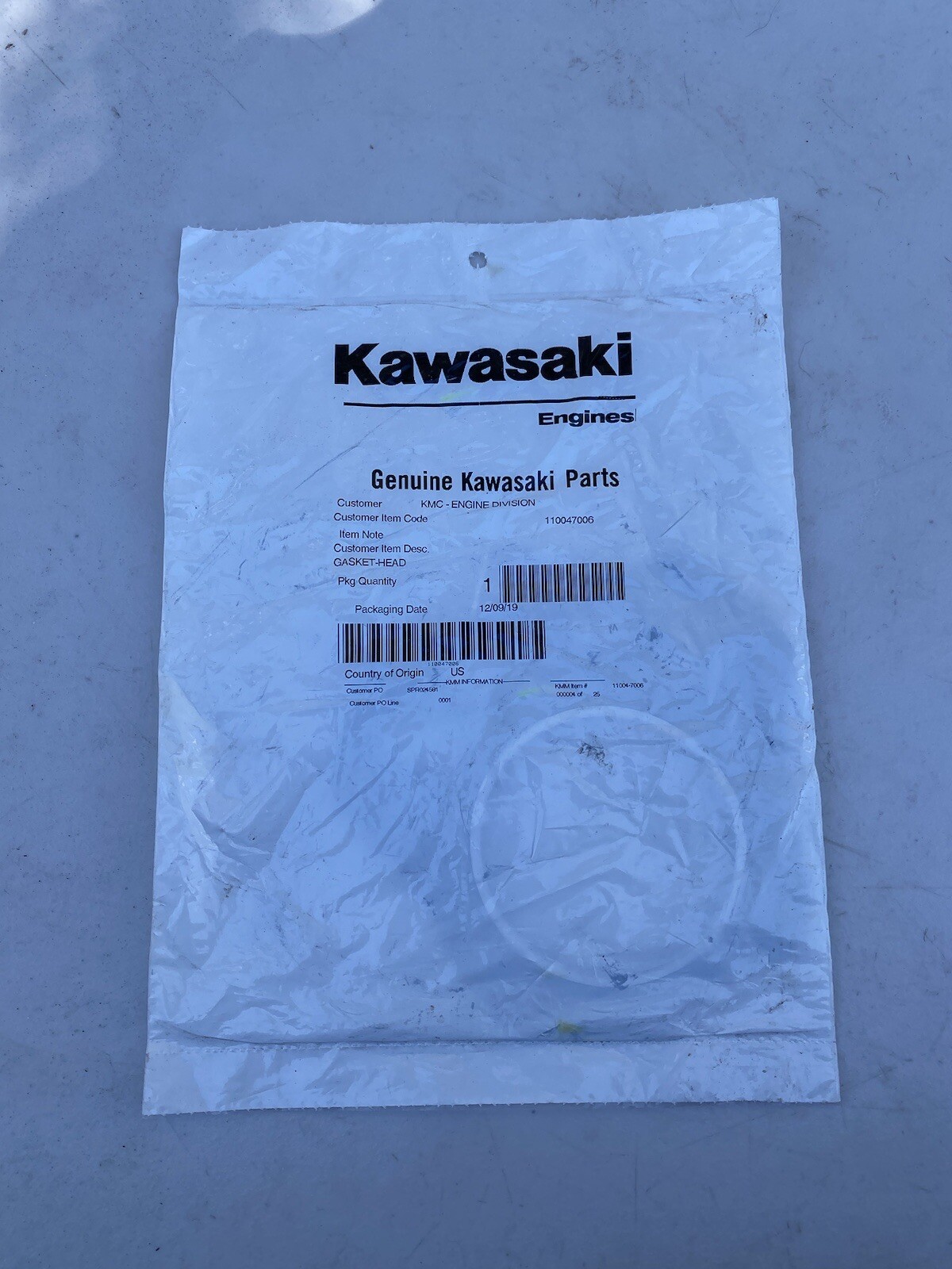 Kawasaki 11004-7006 Head Gasket | eBay