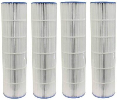 Unicel C-7488 106 sq ft Filter Cartridge 4-Pack, Hayward CX880XRE ...