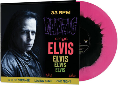 Danzig - Sings Elvis - New Pink and Black (Vinyl) LP - Record Album ...