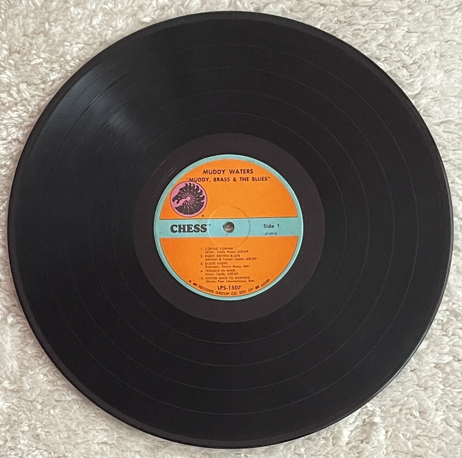 MUDDY WATERS - ‘Muddy, Brass & The Blues’ - BLUES VINYL RECORD [LPS ...