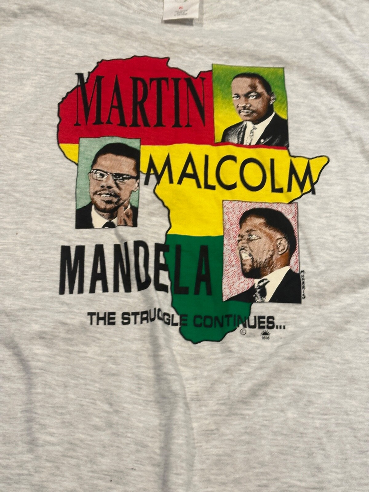 Vintage Malcolm X Martin Luther King Nelson Mandela S… - Gem