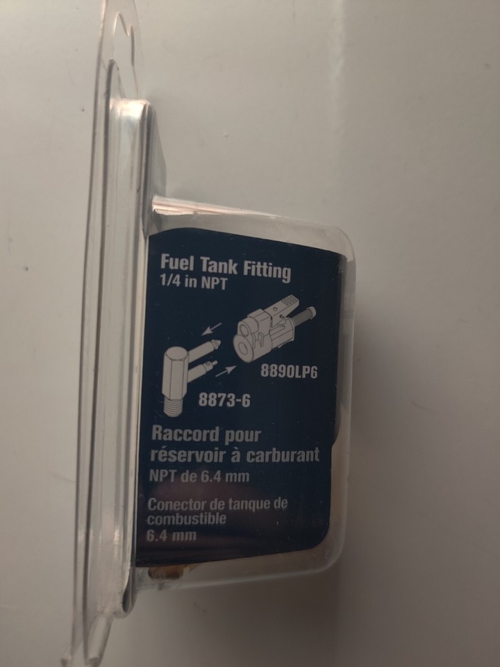 ATTWOOD Mercury Mariner Part 8873-6 Brass Quick Connect Fuel Tank ...