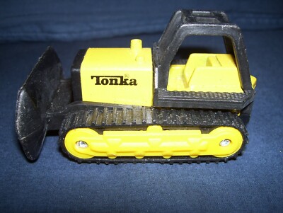 Tonka Mini Bulldozer 1/2 Plastic & 1/2 Metal Used | eBay