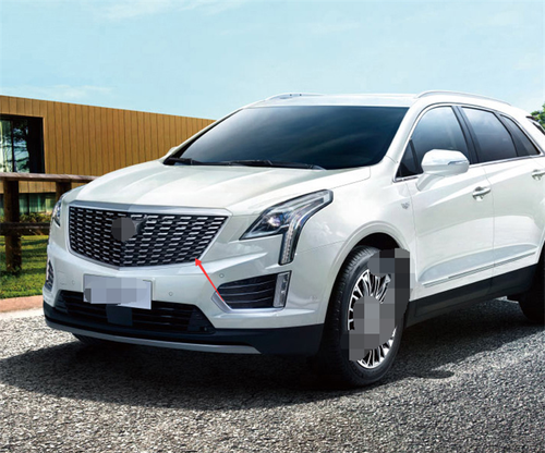 For Cadillac XT5 2016-2020 Silver Front Center Mesh Grille Grill Cover ...