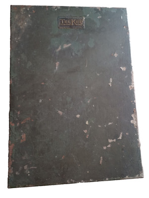 Antique Metal TelKee Key Lock Box Wall Safe Vintage Industrial Factory ...